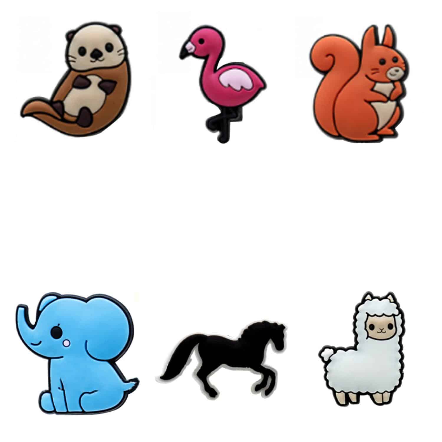6 In 1 Animal Shaped Straw Topper Card Set – Branded Straw Covers