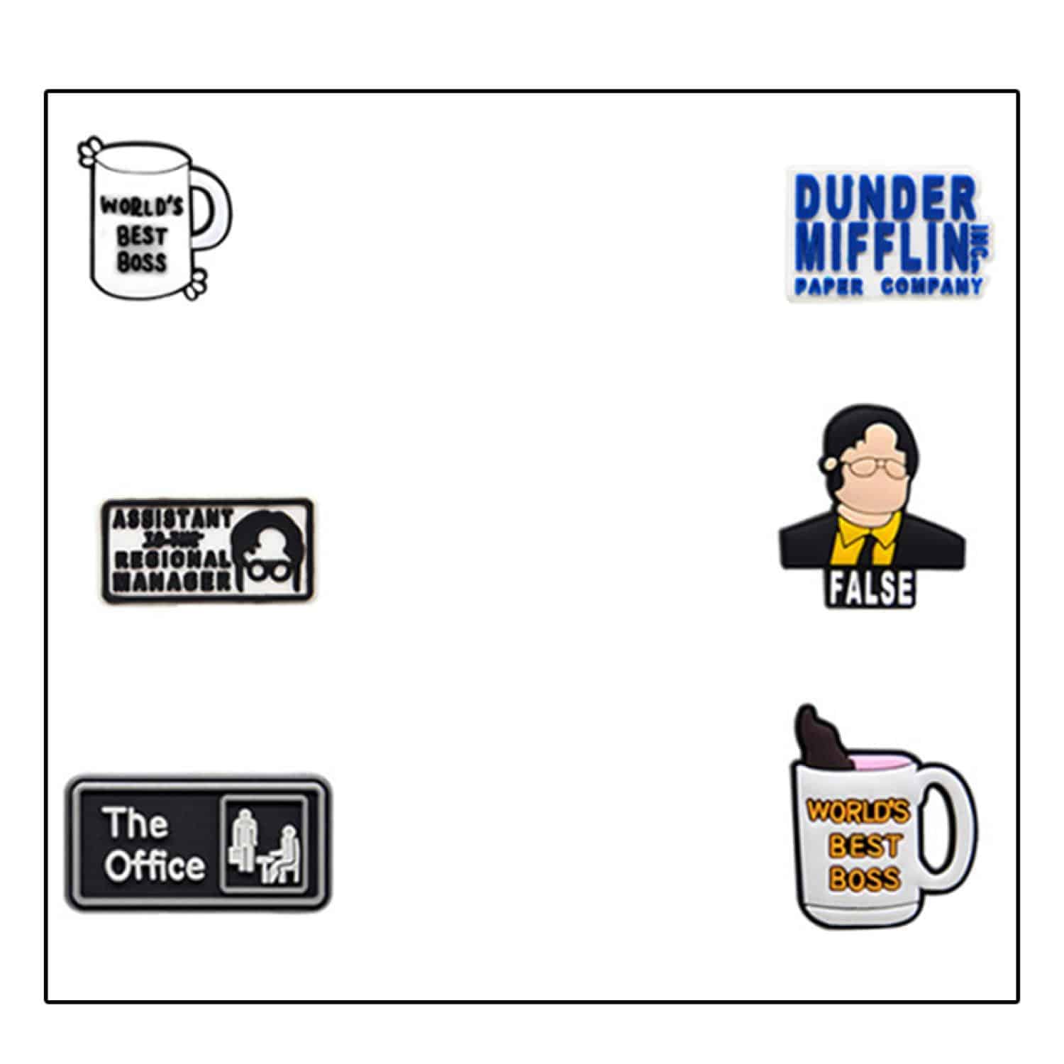 6-in-1 Office Series Straw Topper Card Set – Custom Straw Covers