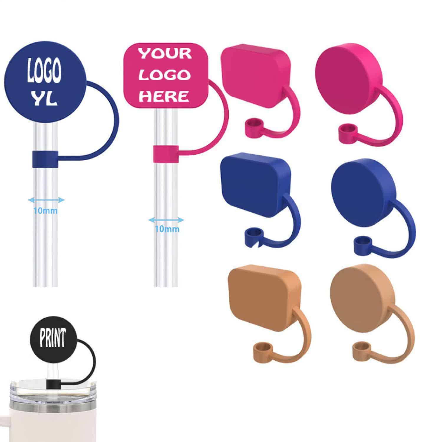Silicone Straw Topper 10Mm – Custom Straw Covers