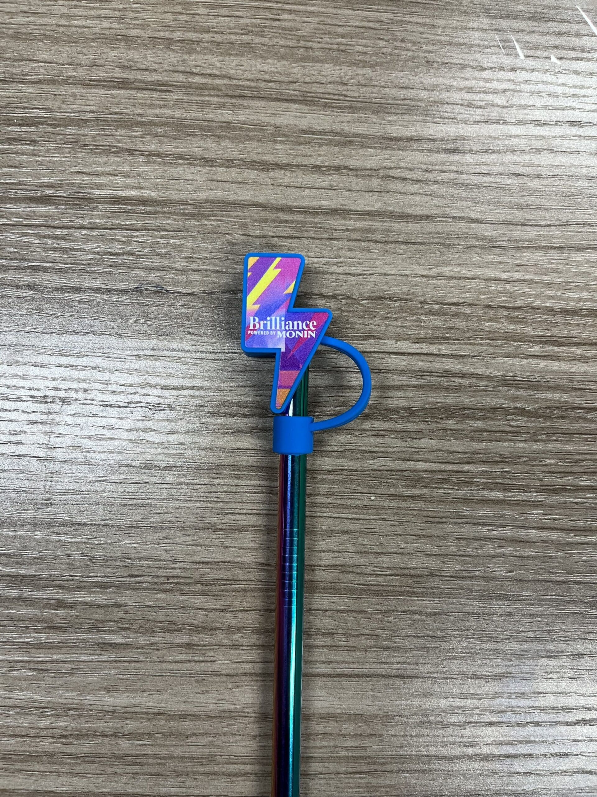 2D Straw Topper For 10mm Straw – Branded Straw Covers